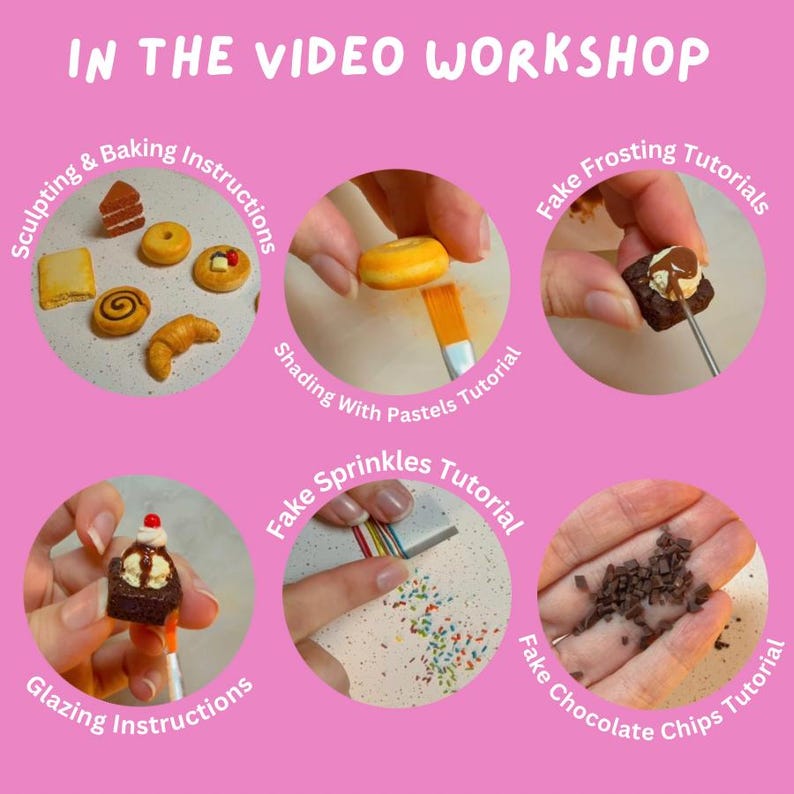 Miniature Foods Clay Craft Kit - Etsy