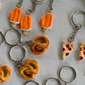 Food Themed Keychains, Handmade Gifts for Her, Funny Birthday Gift for ...