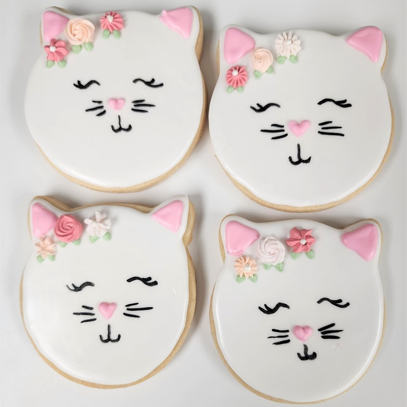 Cat Cookies - Etsy