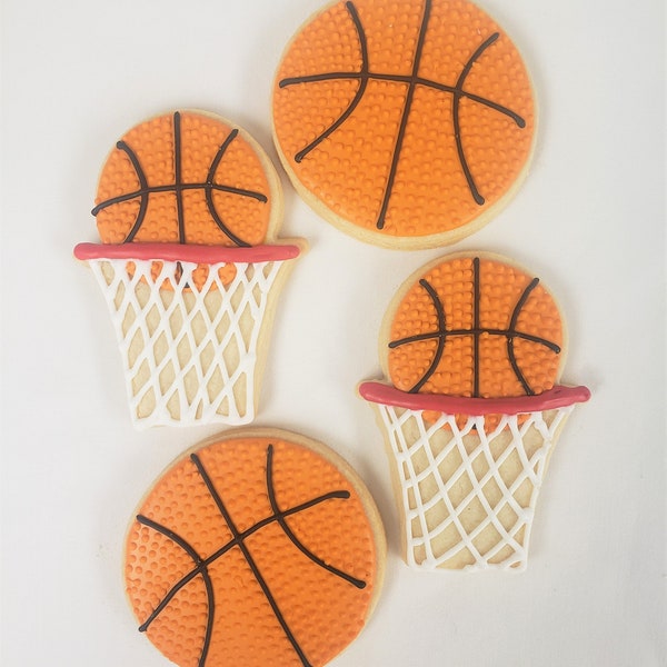 Basketball Cookies - Etsy