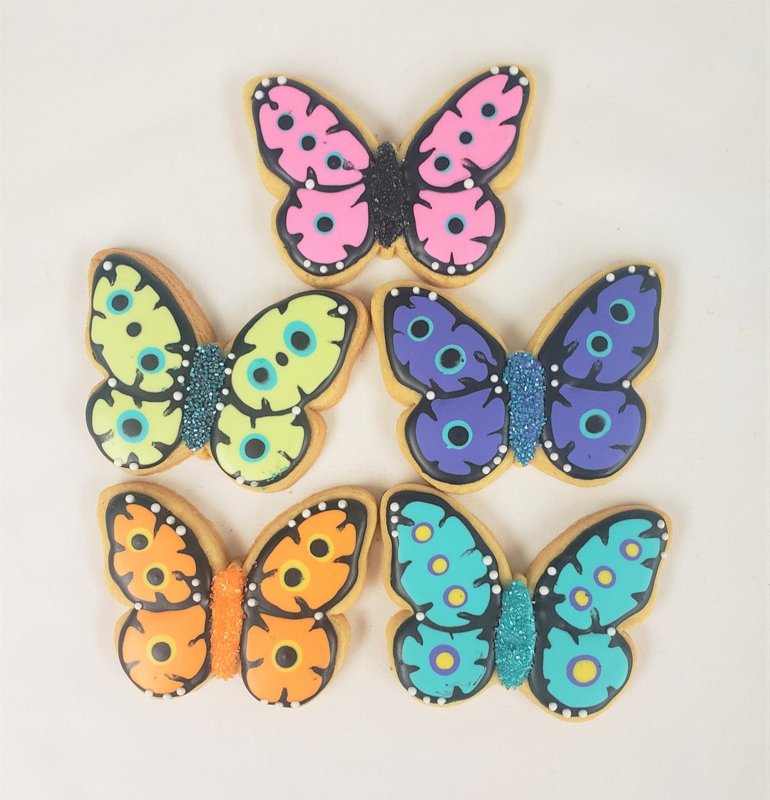Butterfly Cookies - Butterfly Baby Shower - Birthday Party Cookies ...
