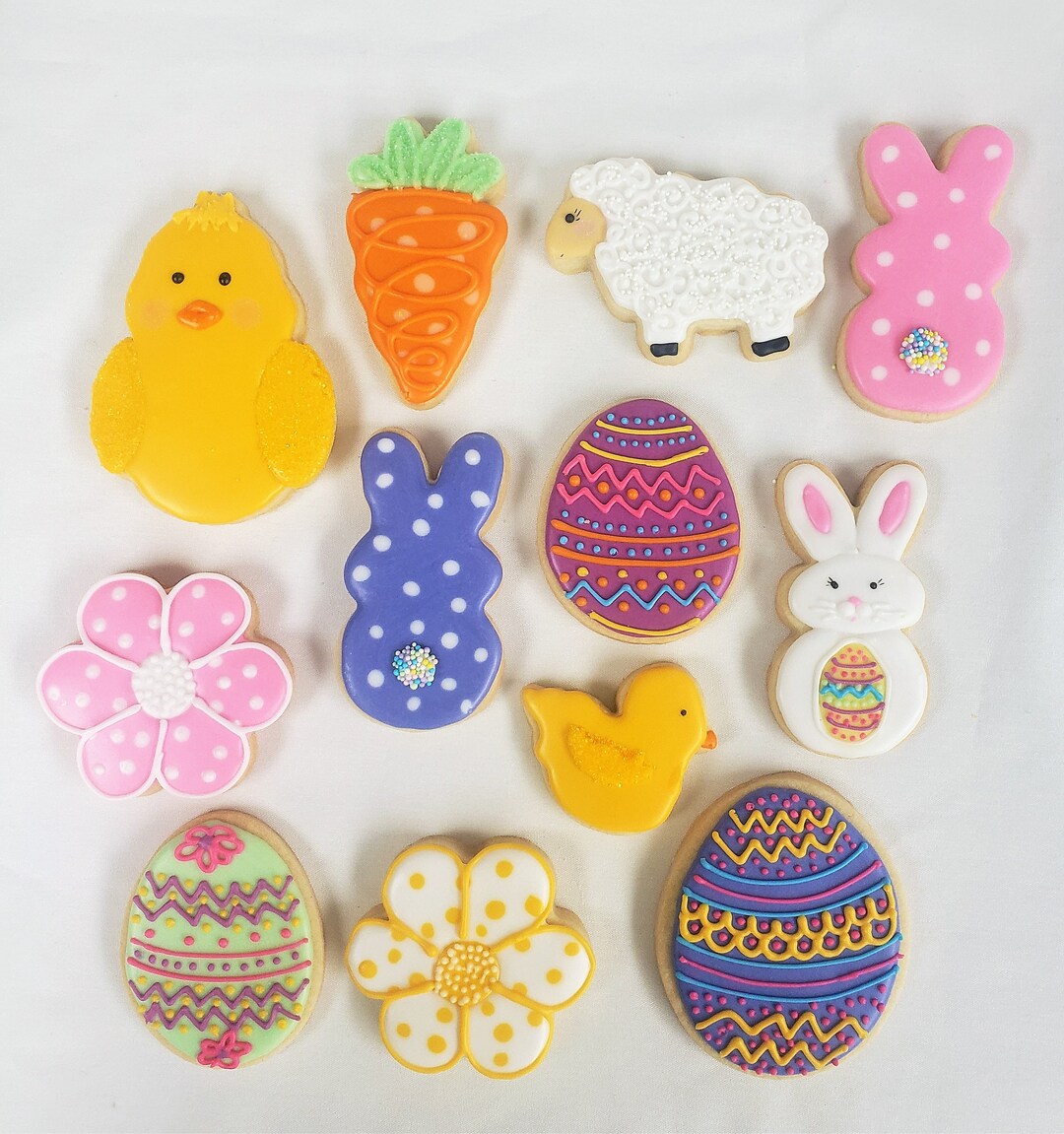 Easter Cookies, Decorated Easter Cookies, Bunny Cookies, Kids Easter ...