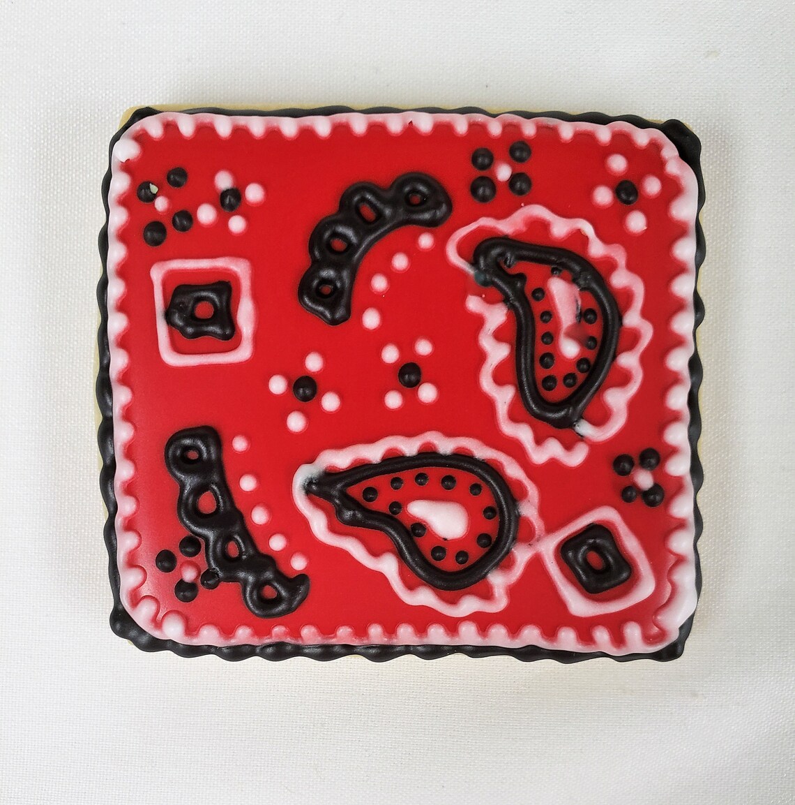 Bandana Cookies Western Cookies Cowboy Cookies Cowboy - Etsy