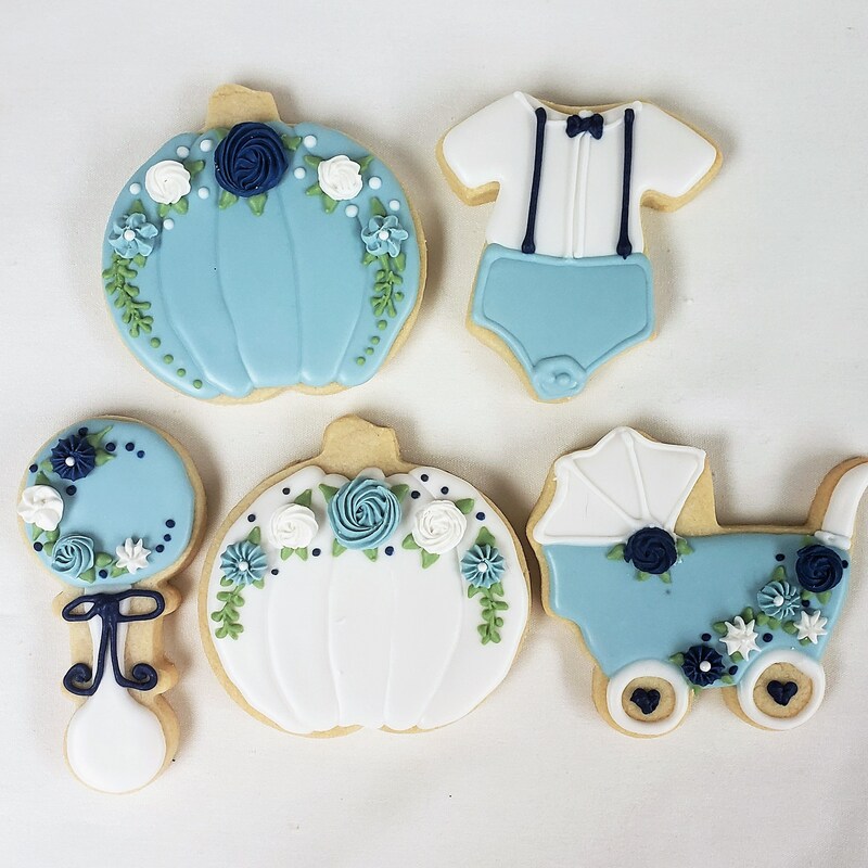 Baby Boy Cookies - Etsy