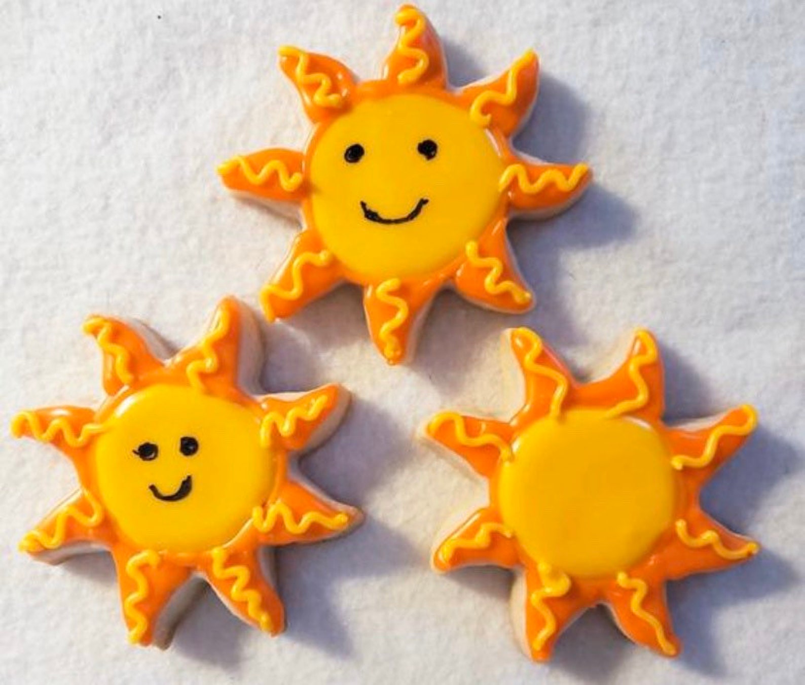 Box of Sunshine Sunshine & Flower Cookies Ray of Sunshine - Etsy