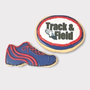 Track and Field Cookies, Track Cookies, Sports Cookies, Track Banquet ...