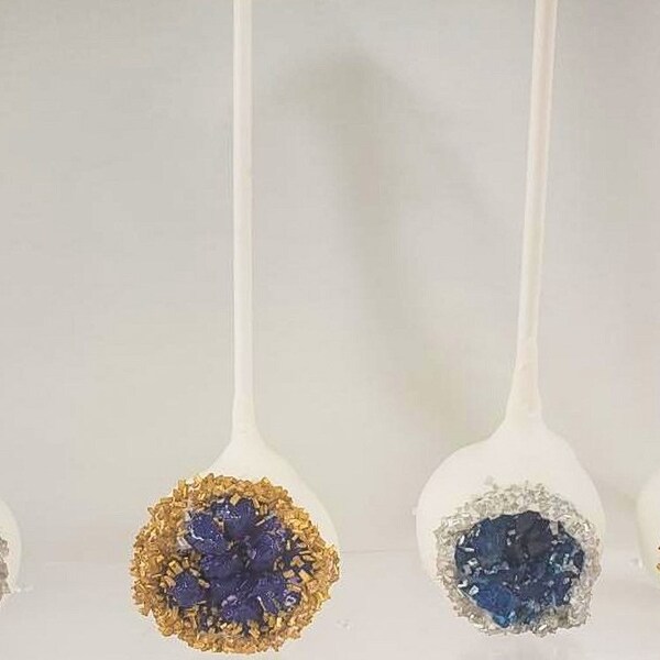 Geode Cake Topper - Etsy