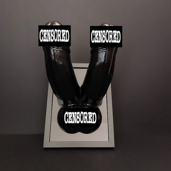 Plastic Phallus Statue - Etsy