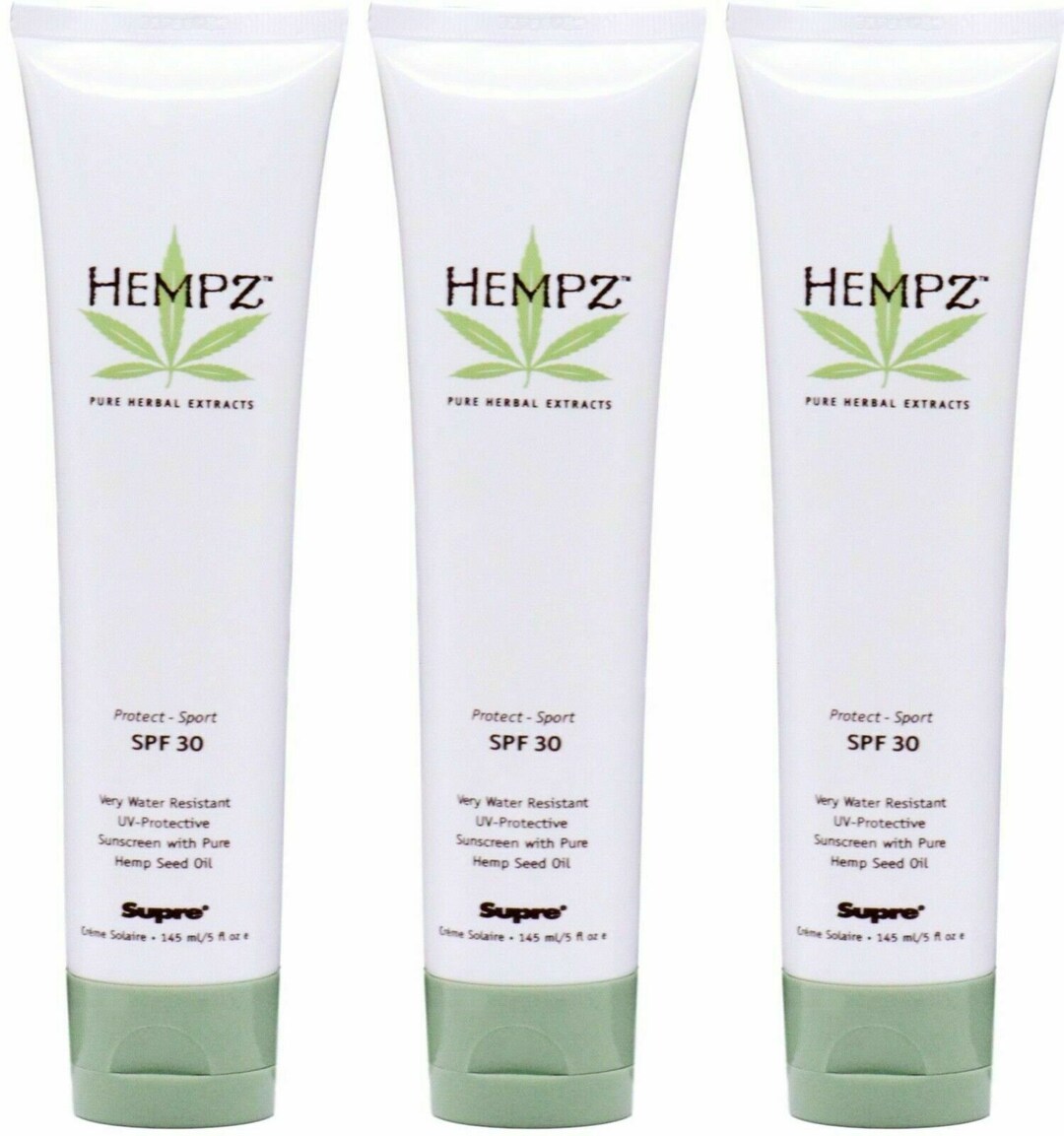 Hempz Sunscreen Hemp Seed Oil Spf 30 Sun Block 5oz. Each (3 Tubes) - Etsy