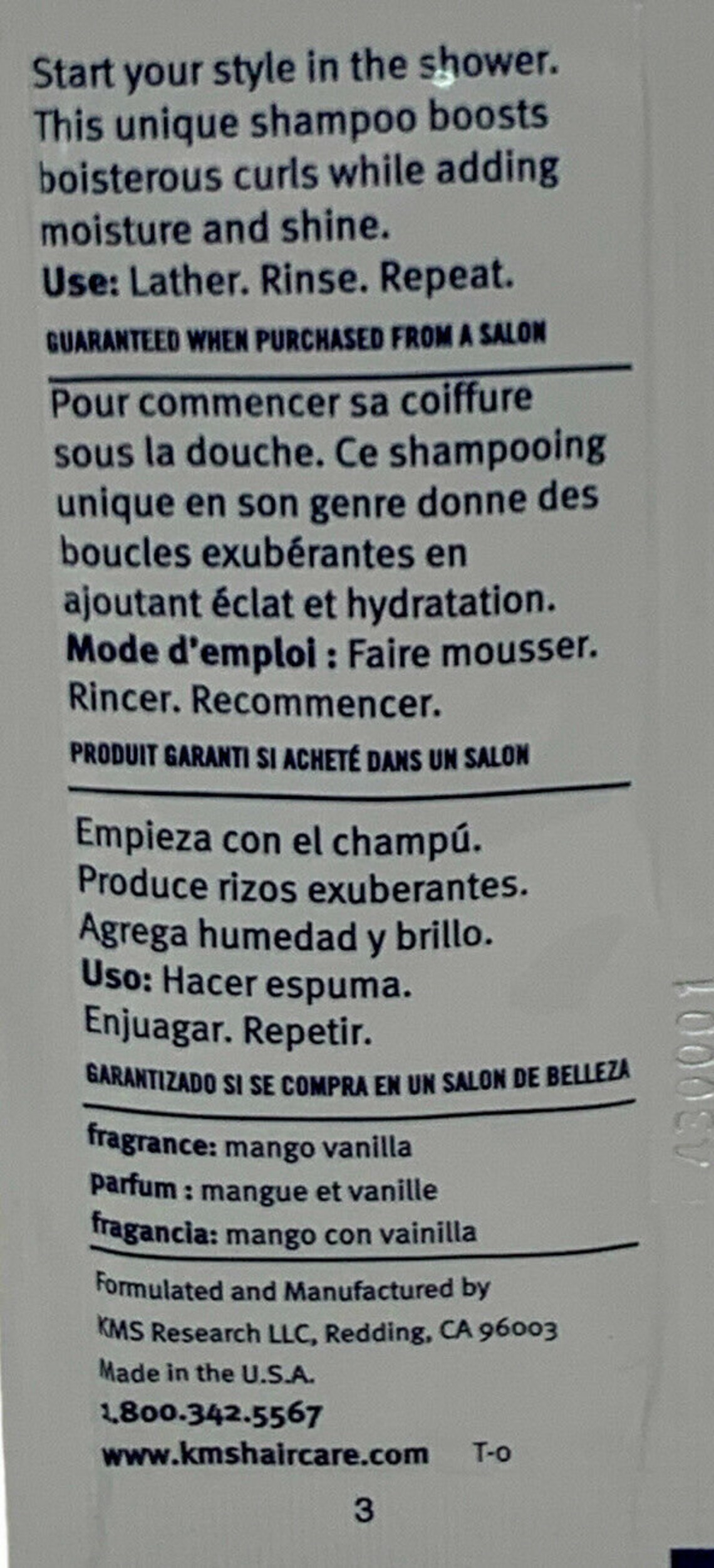 200 Kms Curl up Shampoo Packets_48 Ounces Total - Etsy