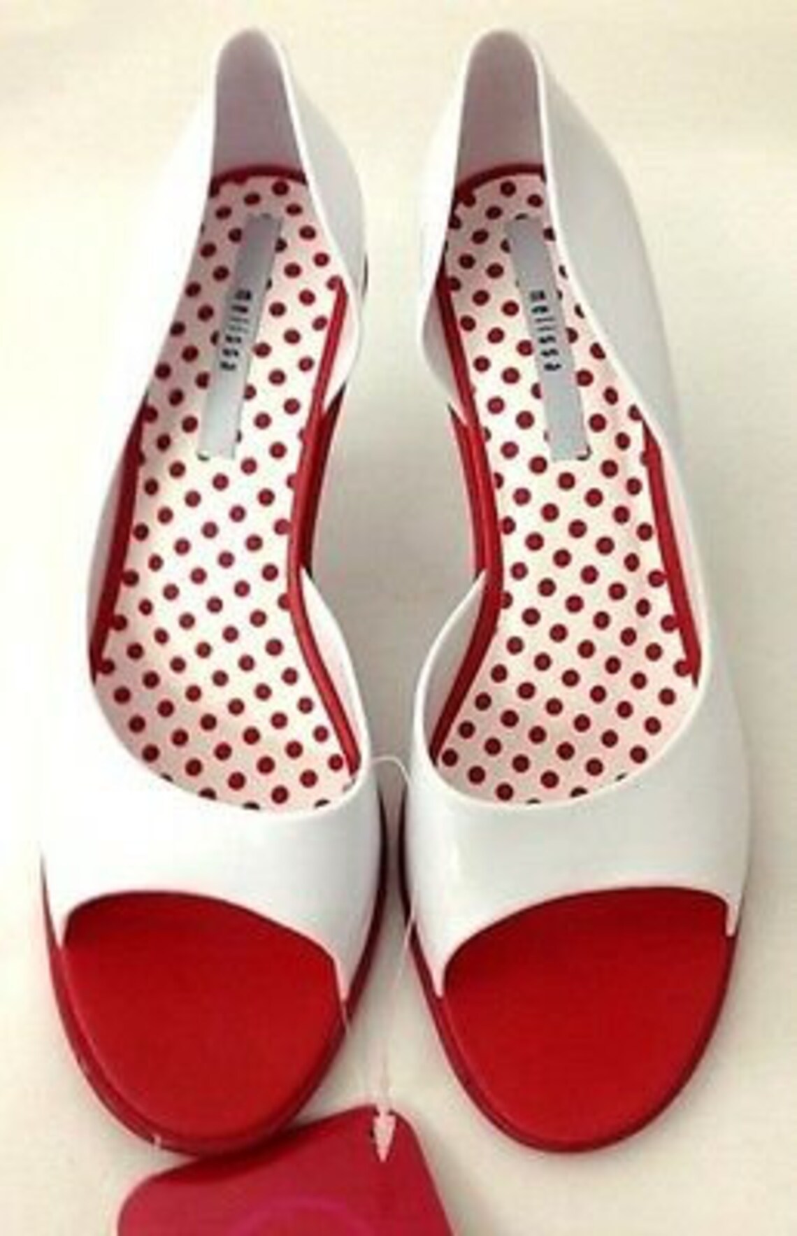 Melissa Grendene Spice Red and White Brazilian Shoes Sizes 7 - Etsy