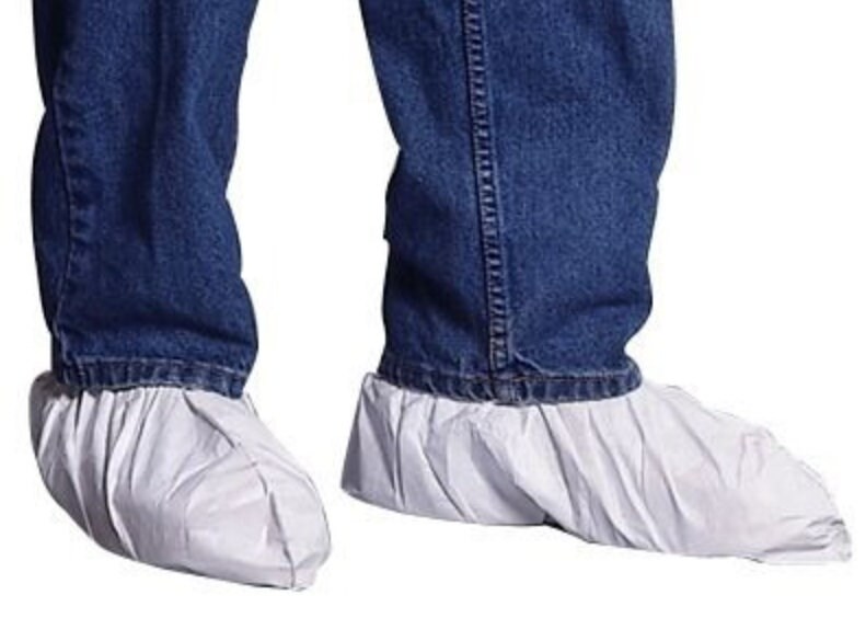 5 Pairs Lg / Xl 10 Covers Tyvek Protective Elastic Ankle Shoe Cover - Etsy