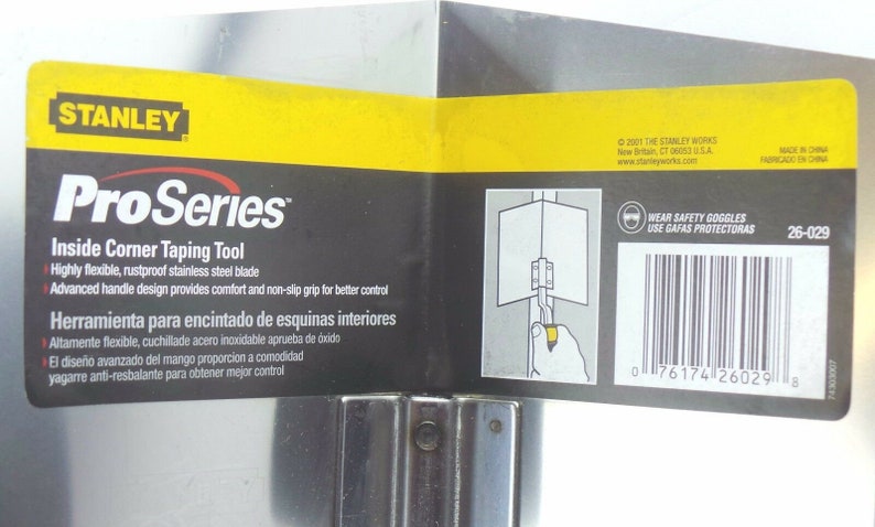 Stanley Pro Series Comfort Grip Inside Corner Taping Tool - Etsy