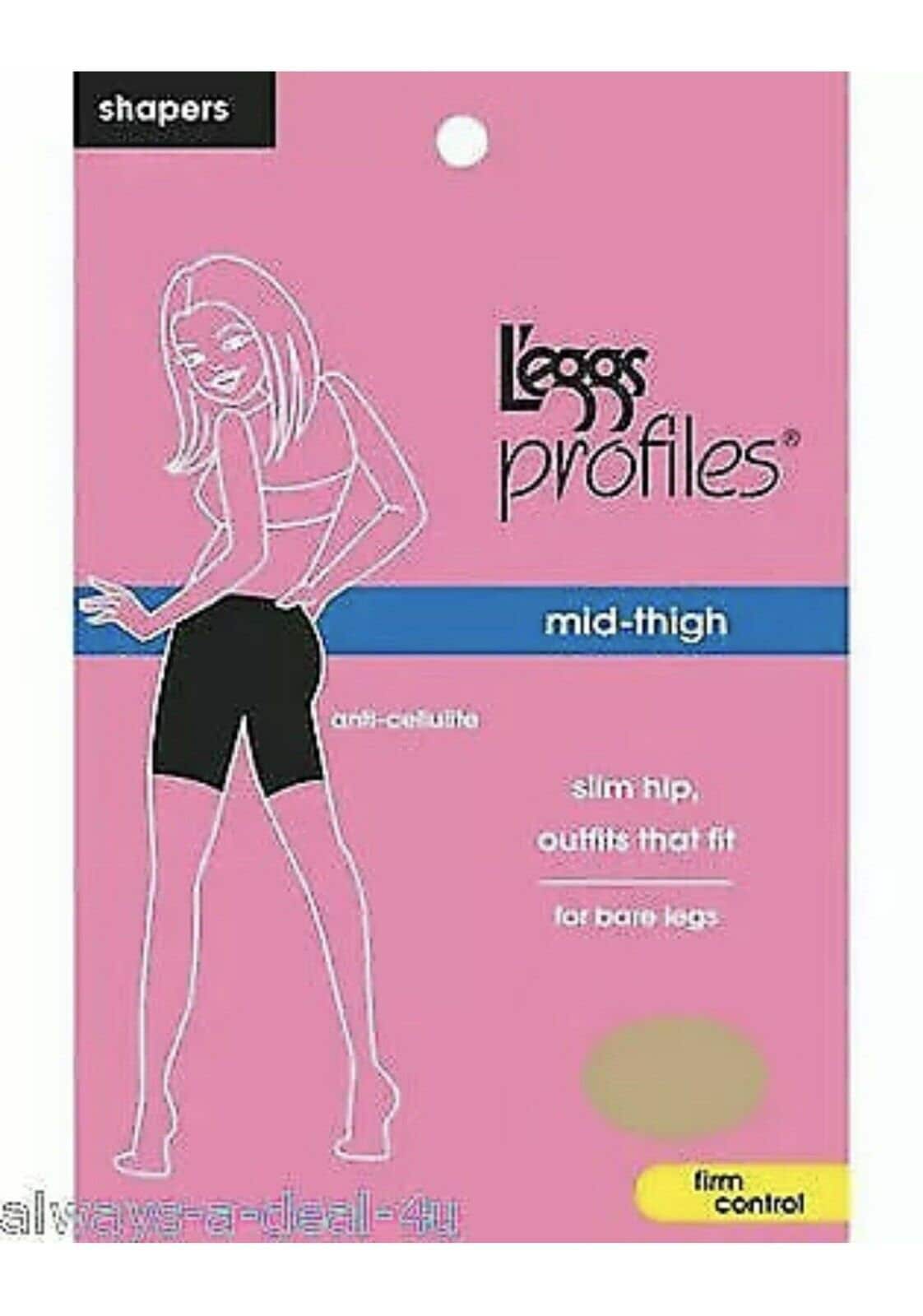 L'eggs Profiles Mid-thigh Beige Body Shaper / - Etsy