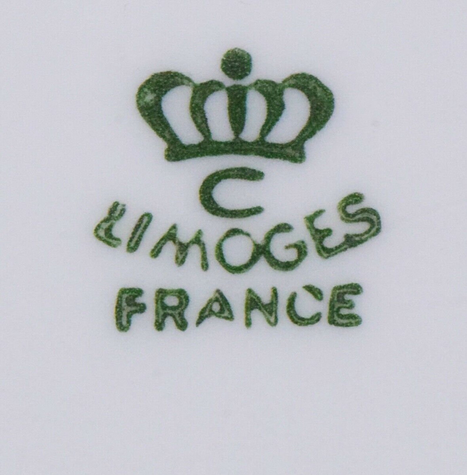 AC Crown Limoges France Floral Colorful Flowers Luncheon Plate - Etsy