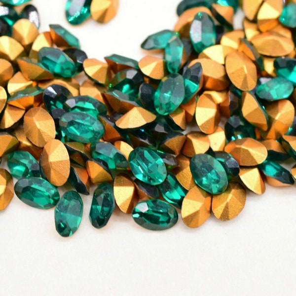 Oval Rhinestone - Etsy