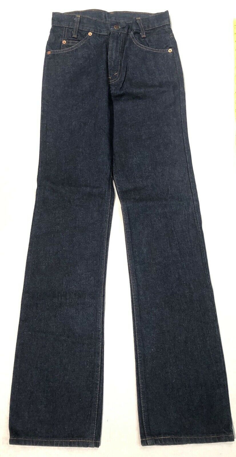 Levis Dark Blue Student Saddleman Boot Jeans Pants W25 L34 NWT - Etsy