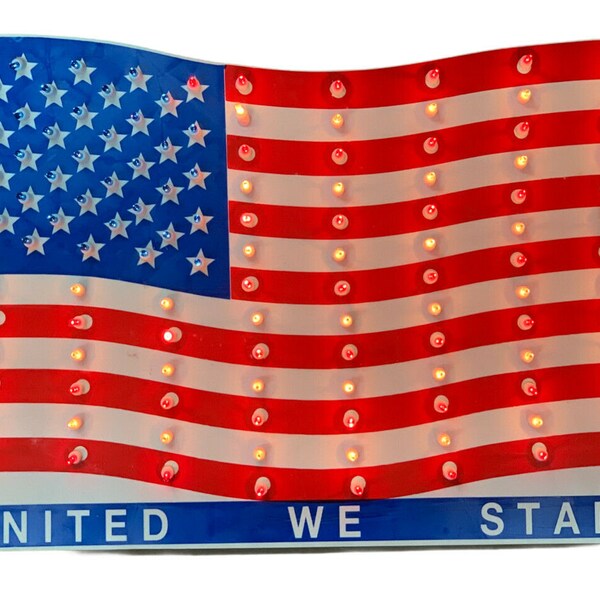 American Flag Led - Etsy