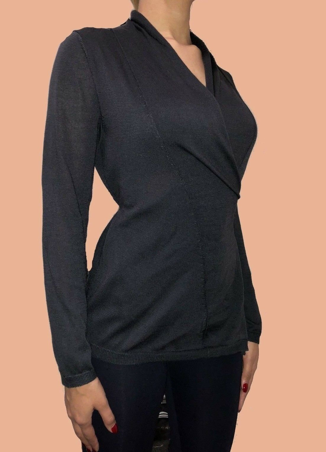 White and Grey Wrap Around Sweater Cardigans | Etsy