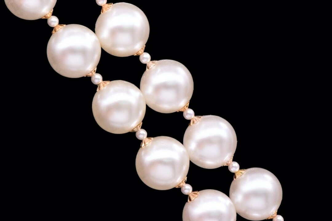 Imitation Pearls Beads Strand, Bead Caps Jewelry Making 16 Mm Crafts ...