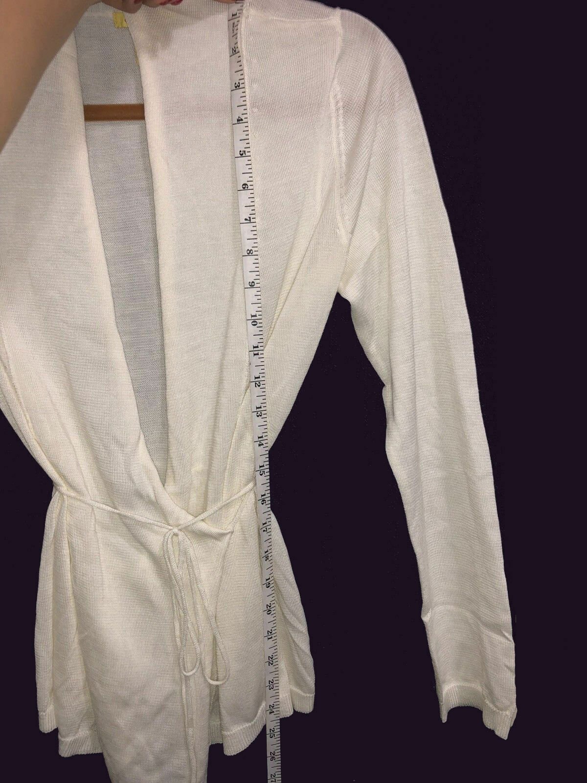 White and Grey Wrap Around Sweater Cardigans | Etsy