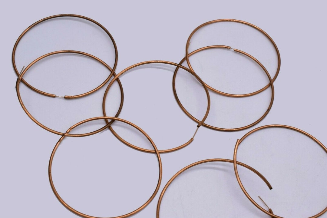 10 Cerceaux de cuivre ronds liens artisanat bijoux faire des - Etsy France