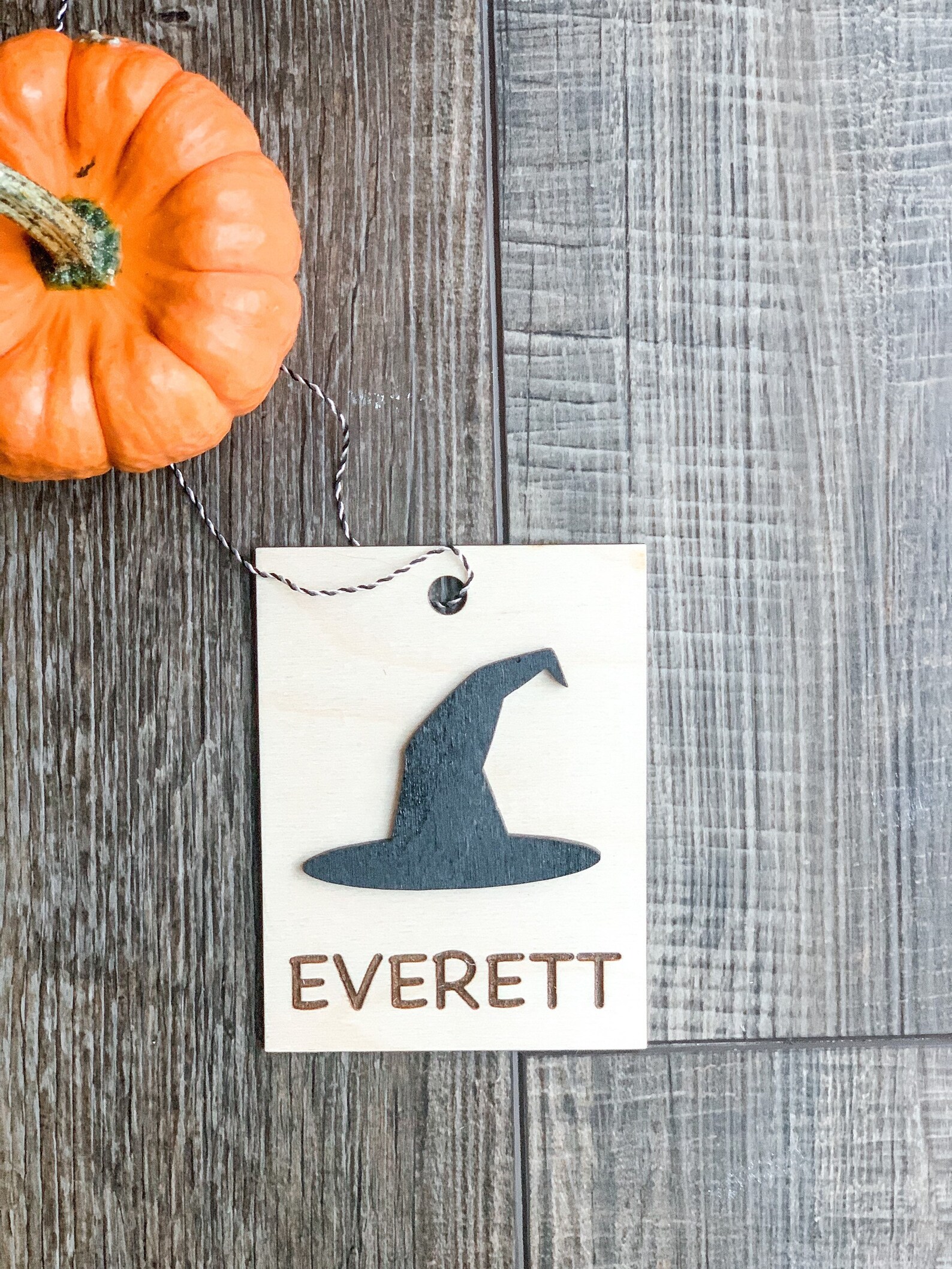 Boo Basket Name Tag Halloween Name Tag Personalized | Etsy