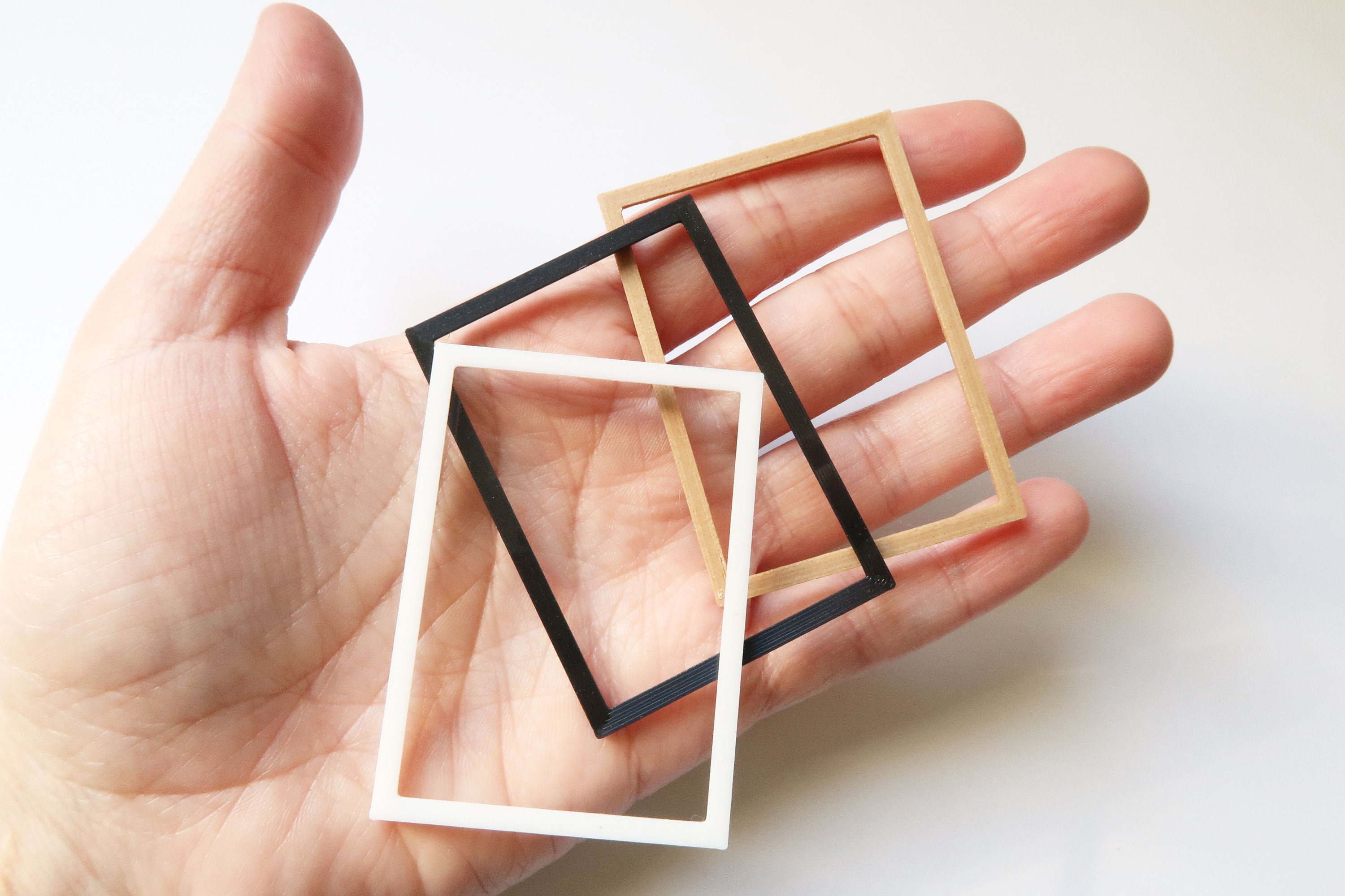 Set of 3 Miniature Picture Frames for Dollhouse Decoration - Etsy UK