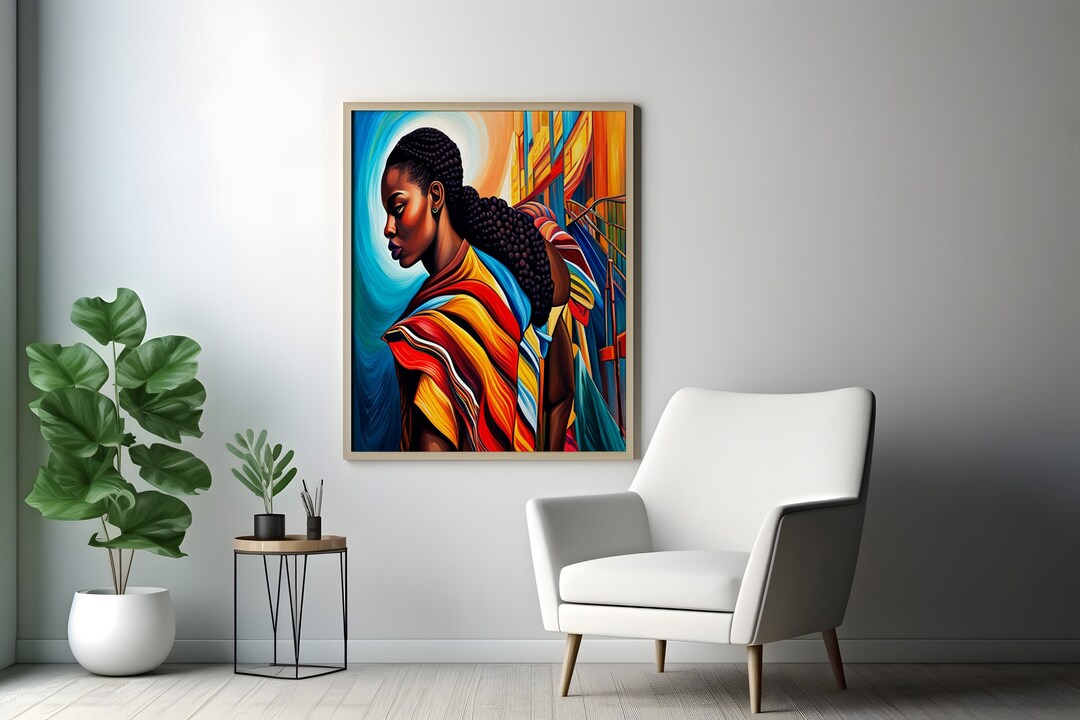 Black Digital Art African American Wall Art Black Culture Digital ...
