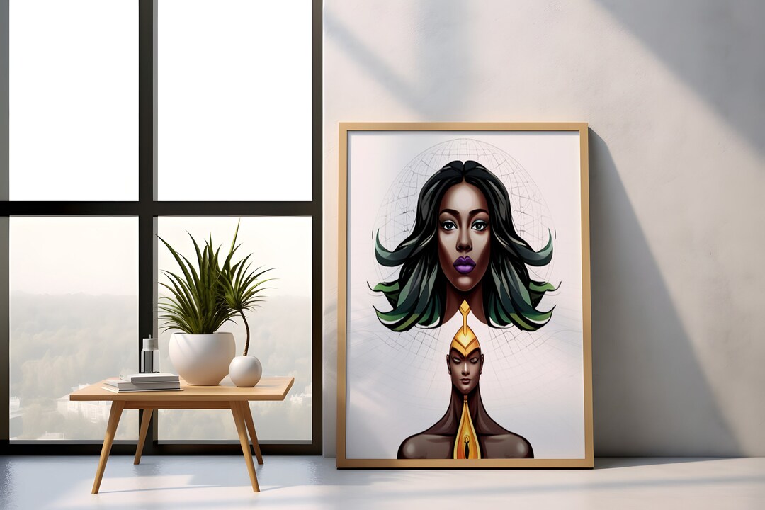 Black Digital Art African American Wall Art Black Culture Digital ...