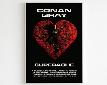 Superache Conan Gray Album Poster - Etsy