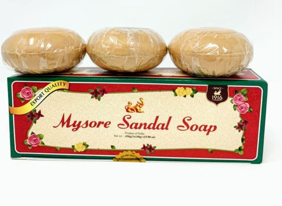 Mysore Sandal Soap 450g Gift Box 150g X 03 Bar - Etsy