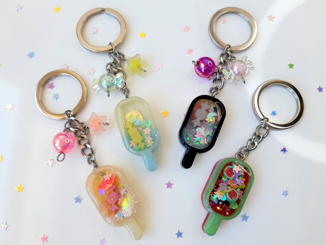 Ice-cream Keychain, Ice-cream Shaker, Bag Accessories, Purse ...