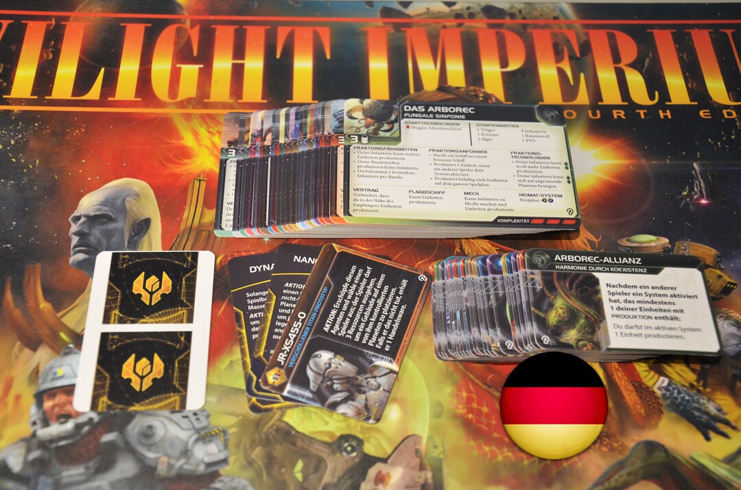 GERMAN Twilight Imperium 4th Edition Codex Volume II: Affinitat - Etsy