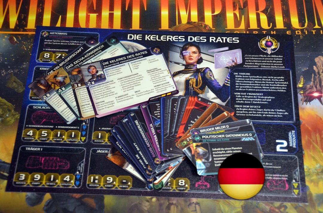 GERMAN Twilight Imperium 4th Edition Codex III: WACHTER - Etsy UK