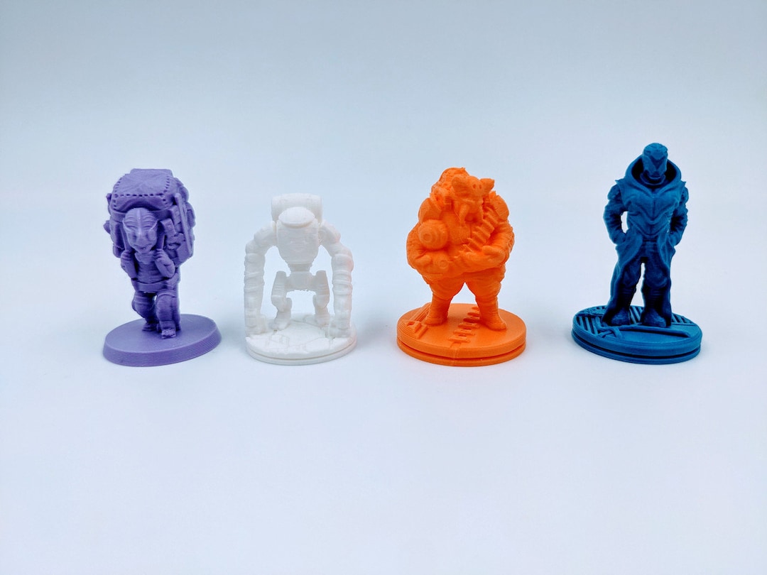 Clank in Space Miniatures Pawns Meeples - Etsy