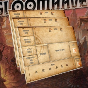 Gloomhaven Player Mat - Etsy