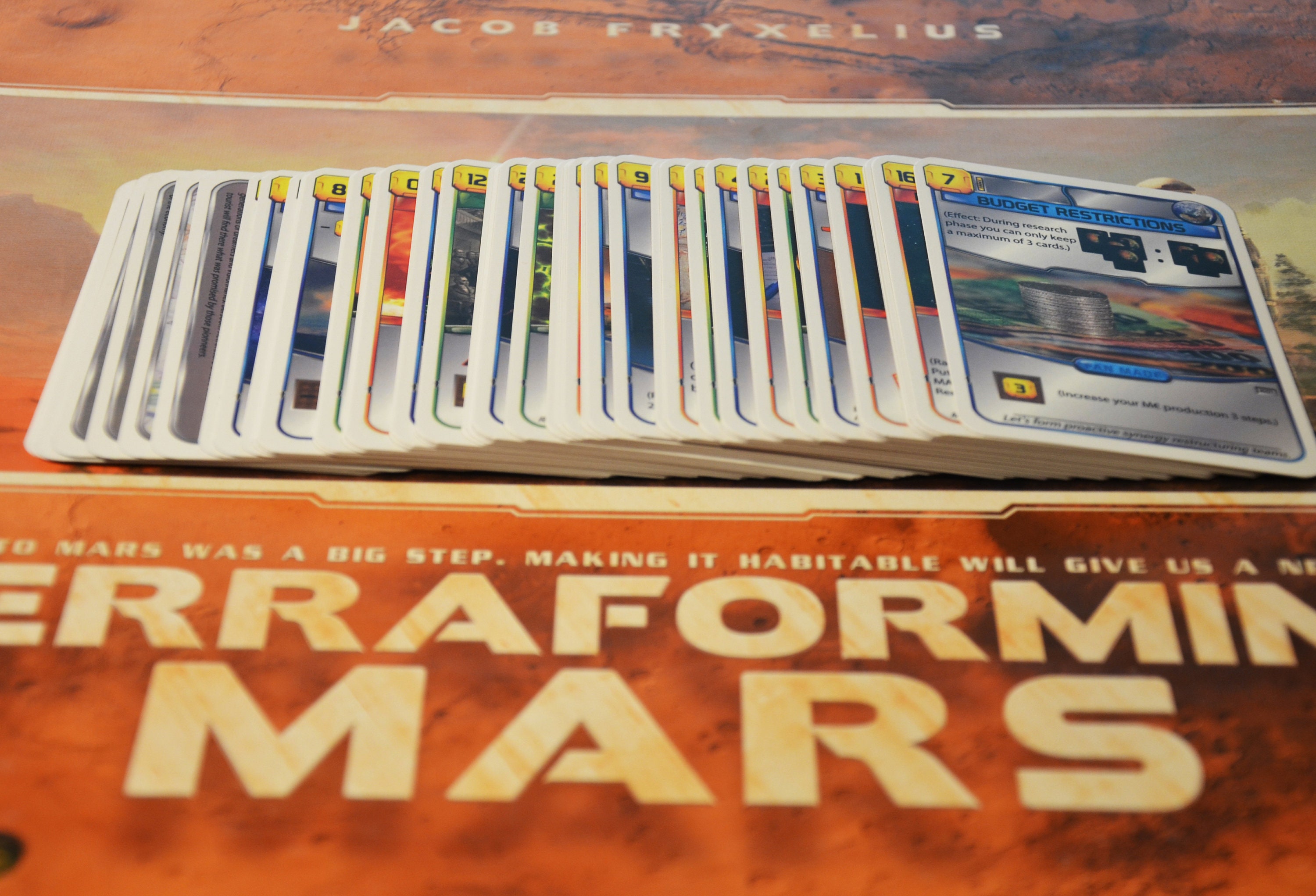 Terraforming Mars Ides of Mars fans made expansion | Etsy