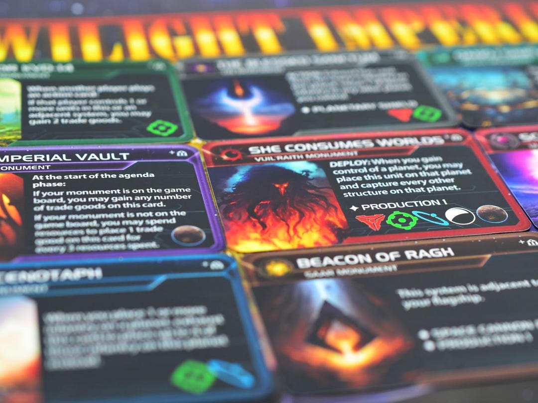 Twilight Imperium Monuments Fans Made Expansion Discordant Stars ...