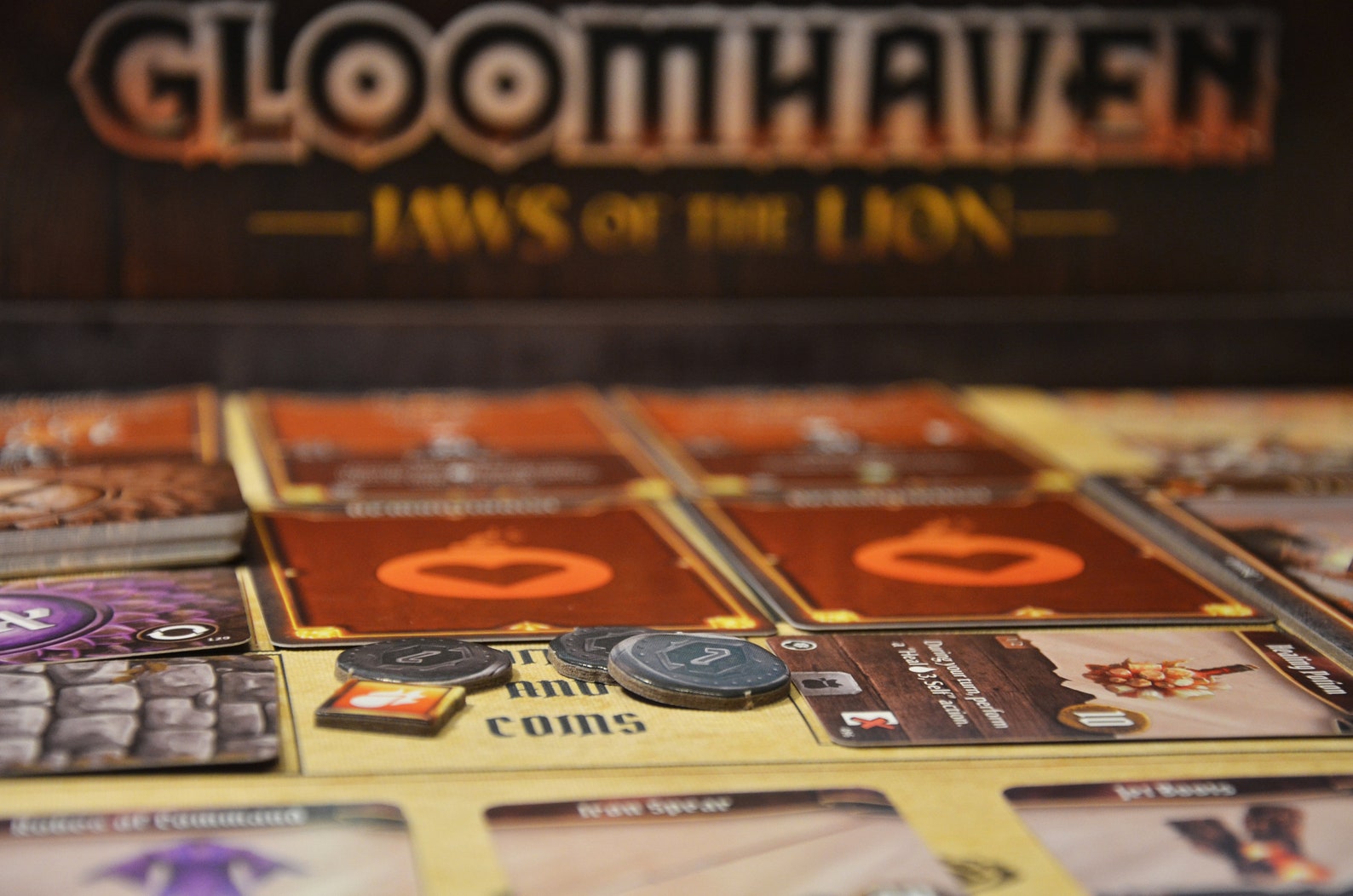 Jaws of the Lion Gloomhaven Player Mat | Etsy
