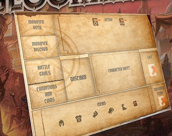 Frosthaven Printable A3 Player Mat Gloomhaven Playmat Digital Download ...