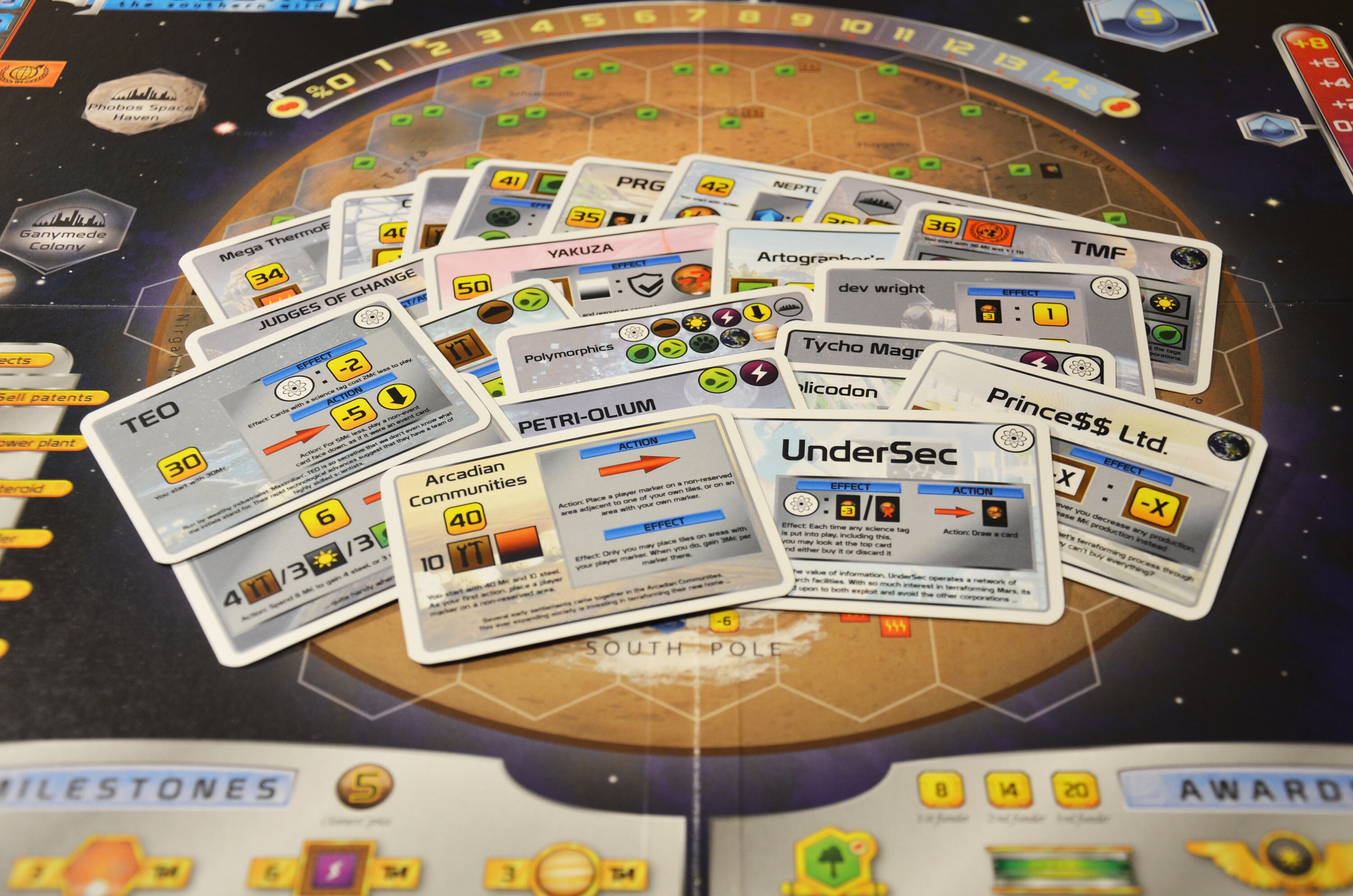 Terraforming Mars 26 NEW Corporations PROMO BGG | Etsy