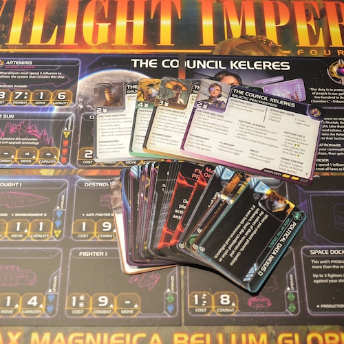 Twilight Imperium Codex III Vigil: Combo Pack for the Council - Etsy UK