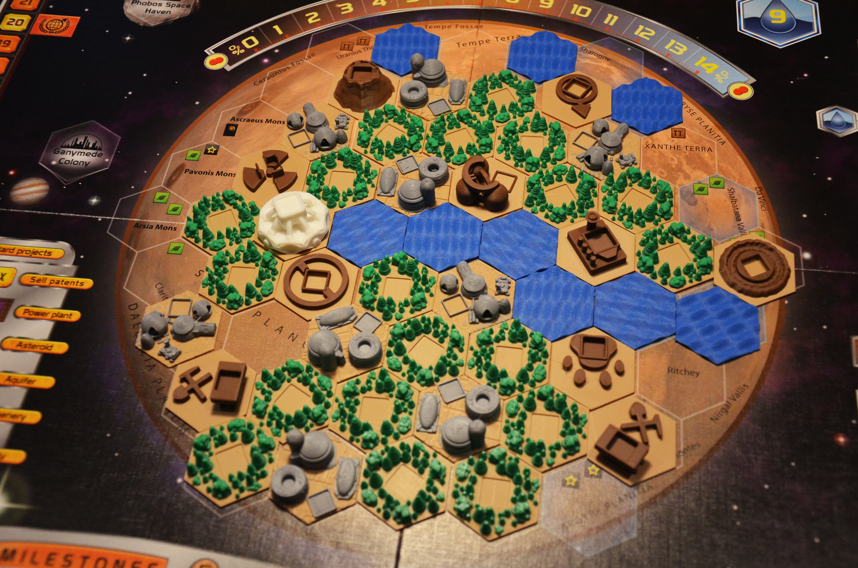 Terraforming Mars 3D Tiles - Etsy