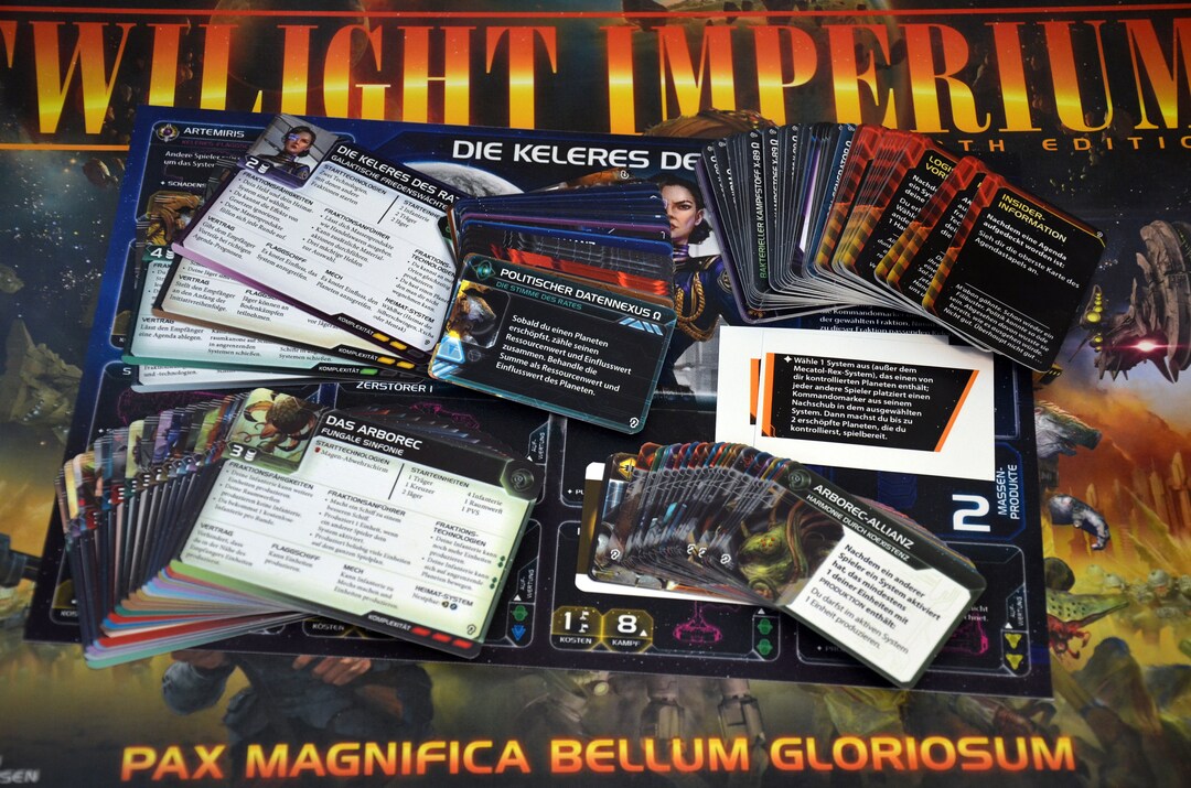 GERMAN Twilight Imperium 4th Edition Bundle of Codex I Codex II Codex ...