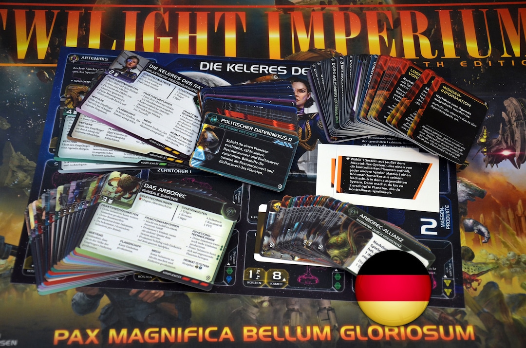 GERMAN Twilight Imperium 4th Edition Bundle of Codex I Codex II Codex ...