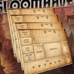 Gloomhaven Player Mat - Etsy