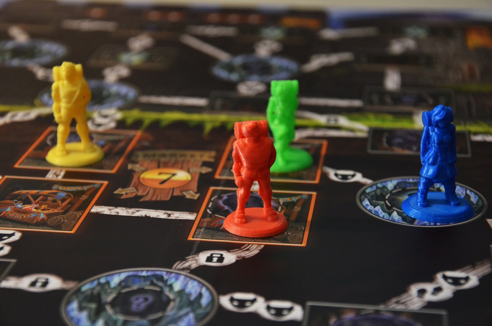 Clank Miniatures Pawns Meeples - Etsy Australia