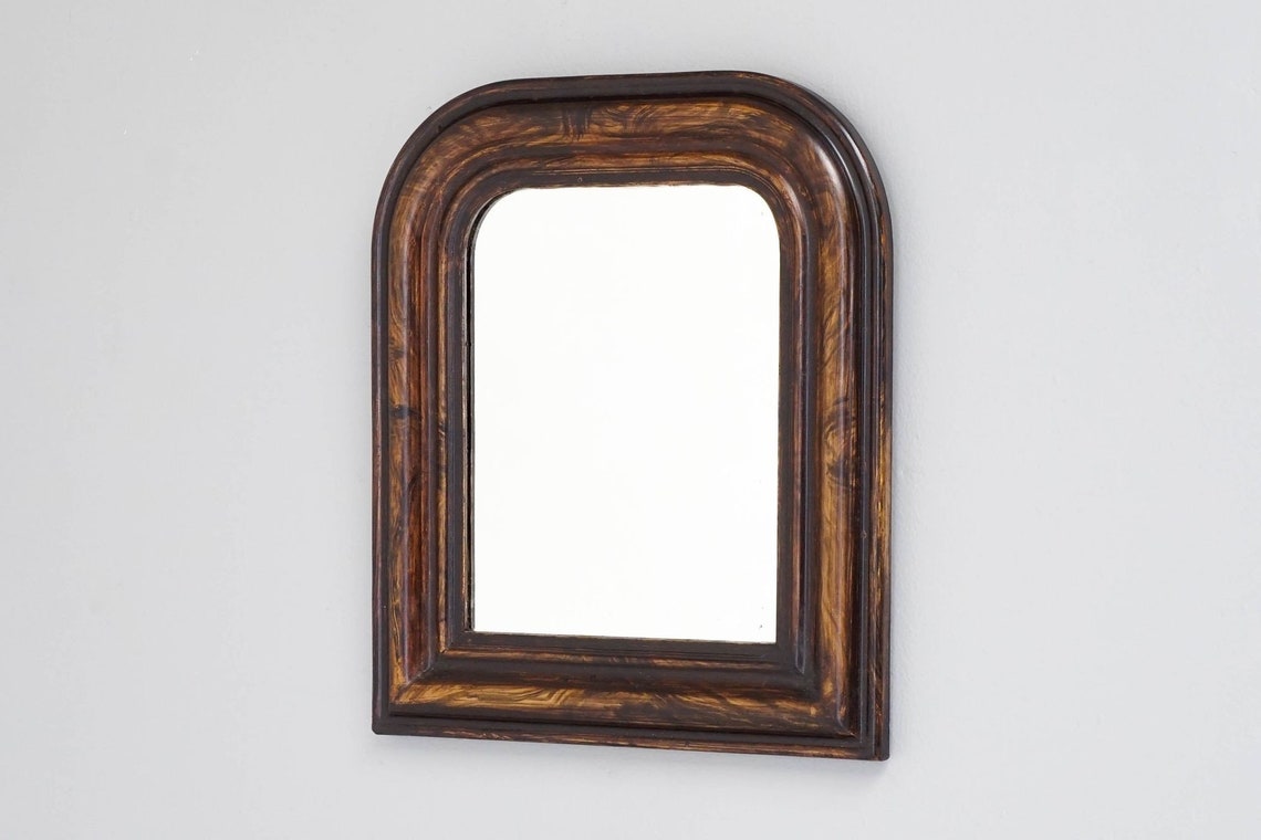 Wood Effect Mirror - Etsy