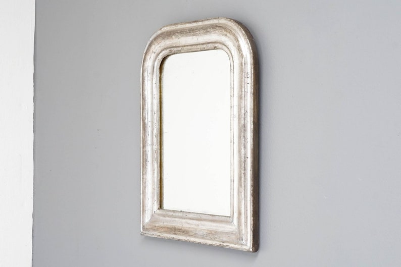 Silver Gilded Mirror - Etsy